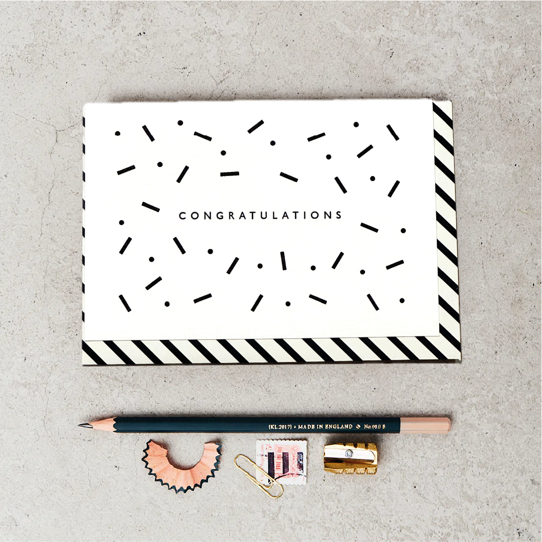 Congratulations Confetti Card
