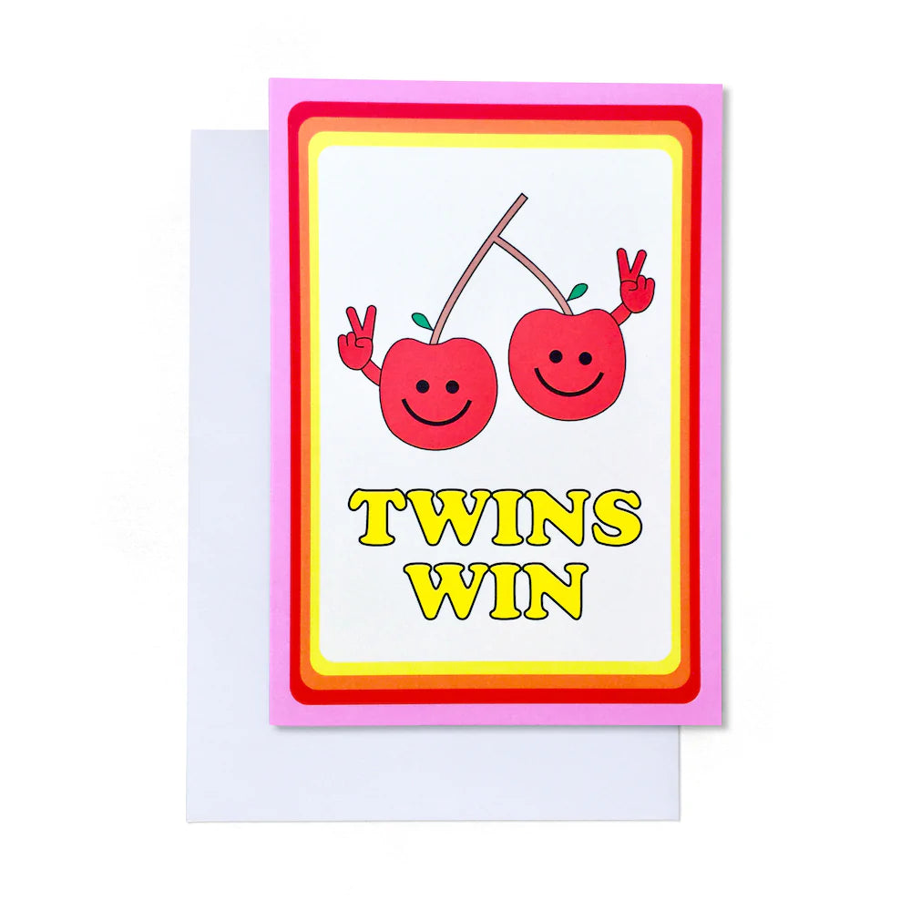 Twins Win Card